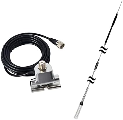 Amazon.com: HYSHIKRA 29/50/144/430Mhz Quad Band Mobile Antenna with ...