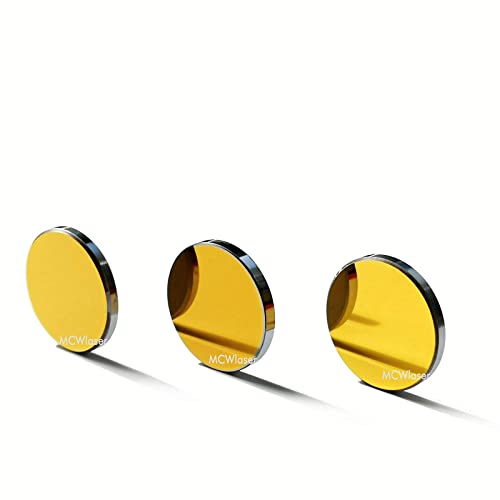 Snapklik.com : MCWlaser Si Reflective Lens Gold-Plated Silicon Mirrors ...