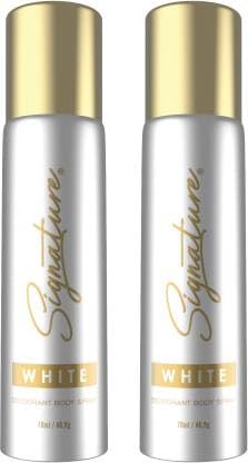 Buy SIGNATURE White Deo Deodorant Spray - For Men & Women (70 ml, Pack ...
