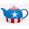 Amazon.com | Marvel Funko MV03407 Teapot: I Am Captain America, Ceramic ...