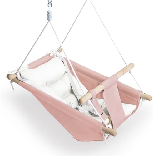 Amazon.com : Canvas Baby Swing for Infants to Toddlers,Indoor Outdoor ...
