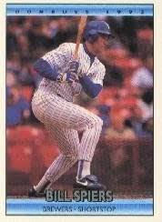 Amazon.com: 1992 Donruss Baseball Card #364 Bill Spiers Mint ...