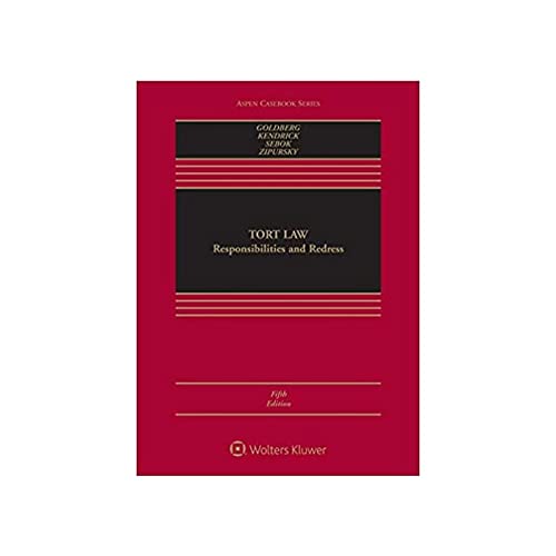 Tort Law: Responsibilities and Redress (Connected eBook with Study ...