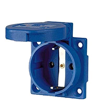 KAMSTEALTH 2P Industrial Plug Socket Connector 2 Cores 16A 200~250V ...