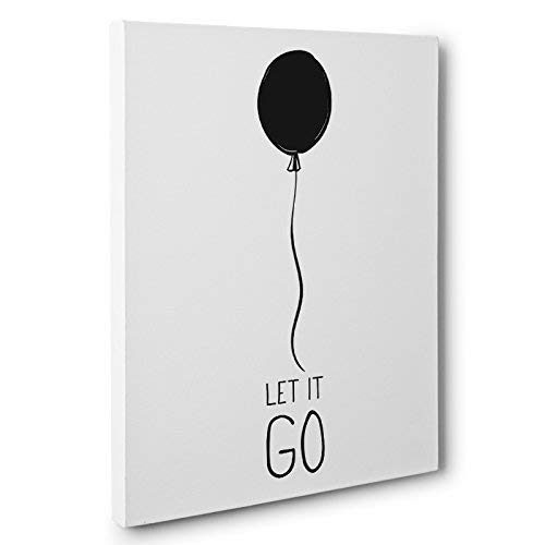 Amazon.com: Let It Go Balloon Motivational Canvas Wall Art : Home & Kitchen