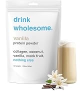 Amazon.com: drink wholesome Vegan Chocolate Almond Protein Powder | for ...