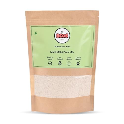 BCOS Foods Multi Millet Flour | Natural Healthy Low Carb Flour | Low ...