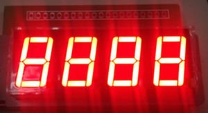 3.3V-5V Red LED 4 Digit Digital Display Board 595 Drive Nixie Tube ...