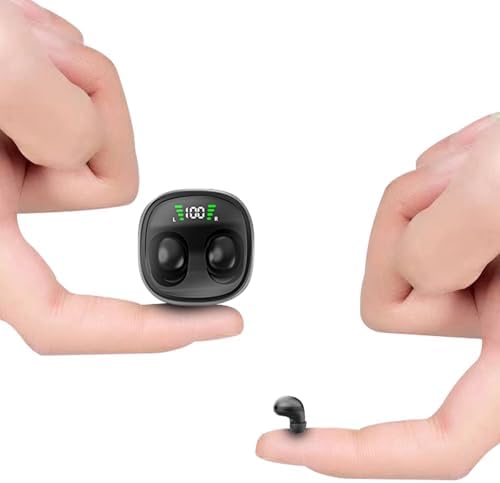 Amazon.com: Low Profile Mini Small Invisible Earbuds Wireless Bluetooth ...