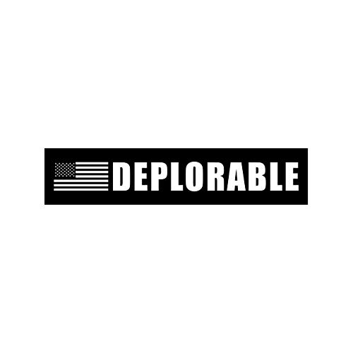 Snapklik.com : USA Flag Deplorable Bumper Sticker Self Adhesive Vinyl ...