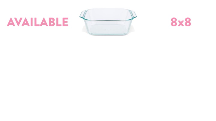 Pyrex Deep 6-Piece Glass Baking Dish Set with Lids, Glass Bakeware Set ...