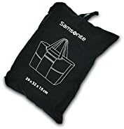 Amazon.com | Samsonite Foldaway Packable Tote Sling Bag, Black, One ...