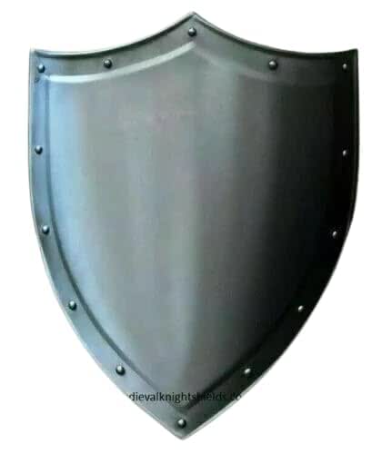 Amazon.com: Handmade Medieval Heater Shield with Templar Armor Design ...