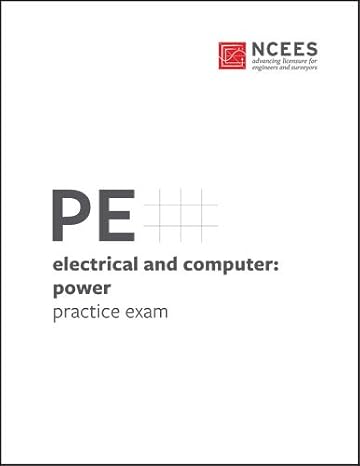 PE Electrical and Computer: Power Practice Exam: NCEES: 9781932613926 ...