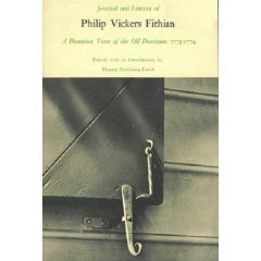 Journal & letters of Philip Vickers Fithian, 1773-1774: A plantation ...