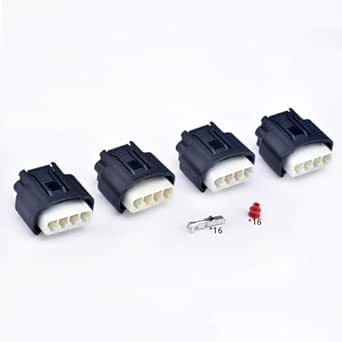 Amazon.com: DECKBU 4PCS 4 Pin Plug Auto Connector 90980-11885 7283-7449 Ignition Coil Waterproof ...