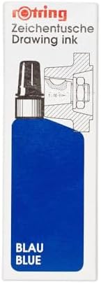 Rotring Isograph Ink Bottle 23ml - Blue : Amazon.co.uk: Stationery ...