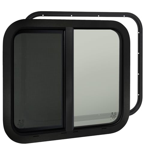 Cargo Trailer Windows,24 inch W x 20 inch H RV Windows for Cargo ...