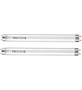 FRAXINUS FSL BL T8 F10W Replacement Bulbs for Fly Killer, 13in UV Lamp ...
