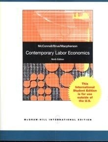 Contemporary Labor Economics: Amazon.co.uk: Brue, Stanley, Macpherson ...