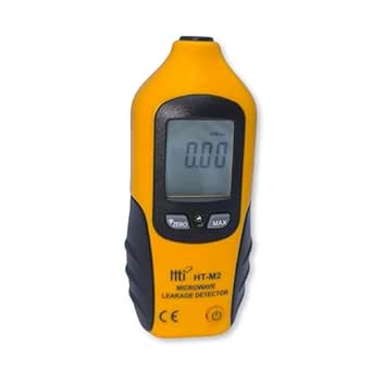 Genex HT-M2 Microwave Leakage Detector, Digital Display, High Sensitivity, Yellow and Black ...