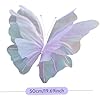 Amazon.com: TOPofly Fake Butterflies, Silk Butterflies Realistic 20inch ...