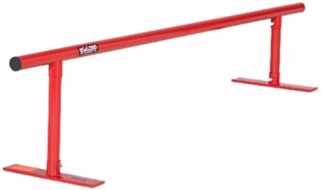 Amazon.com : Mojo Round Grind Rail, Red : Skateboard Grind Rails ...