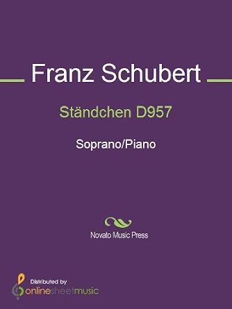 Amazon | Ständchen D957 - Score (English Edition) [Kindle edition] by ...