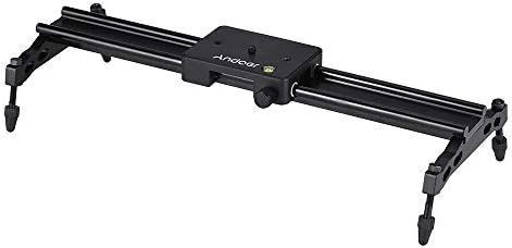 Amazon.com : Andoer 40cm Camera Slider Track Stabilizer Rail compatible ...