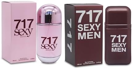 Amazon.com : 717 Sexy Couple Set Perfume for Women/Men Eau De Parfum ...