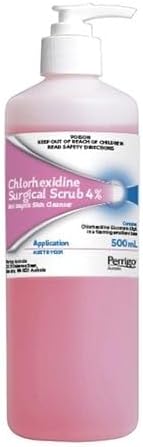 Chlorhexidine Surgical Scrub 500 ml : Amazon.com.au: Home