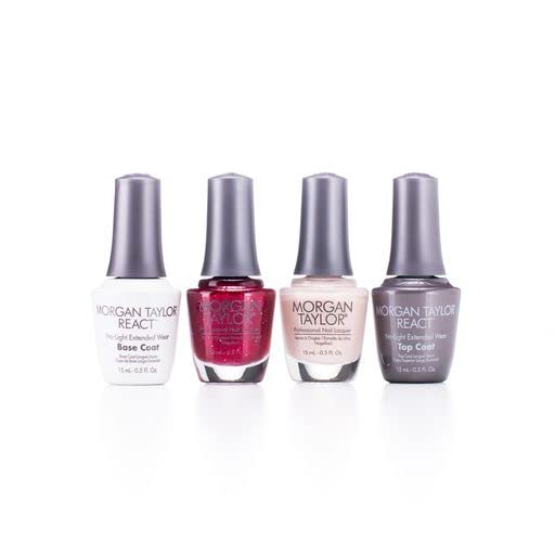 Amazon.com: Morgan Taylor Holiday Value 4 Pack Sets (Peppermint White ...