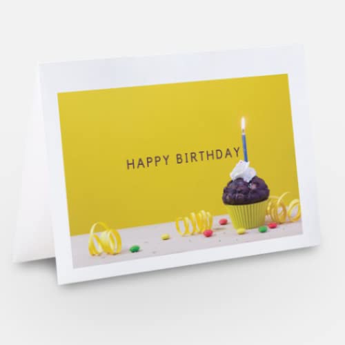 Paperdew yellowcupcakegems birthday greeting card for love wife husband ...
