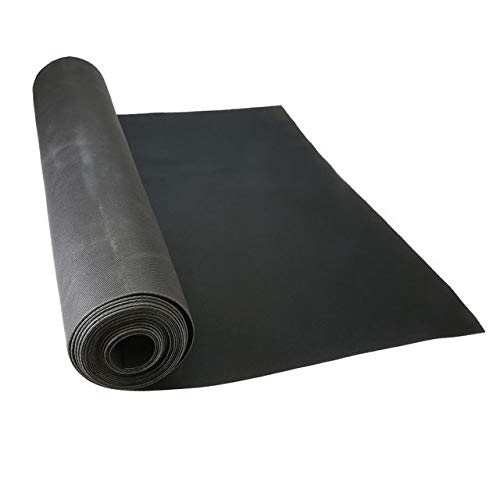 Amazon.com: 27" x 20' Neoprene Floor Runner - Black : Home & Kitchen