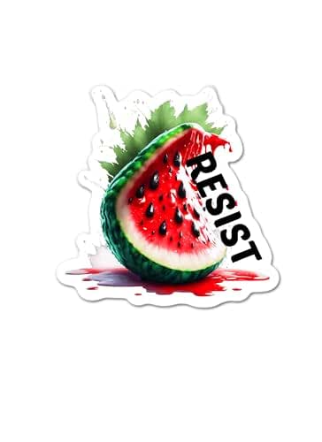 Amazon.com: Palestine Watermelon 3" Novelty sticker, NOT A VEHICLE ...