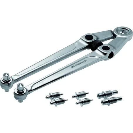 VERTEX ALUMINIUMFlexible Pivoting Head Ratchet Combination Spanner ...