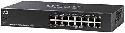 Amazon.com: Cisco Systems SG110-16HP-NA SG110-16HP 16-Port PoE Gigabit ...