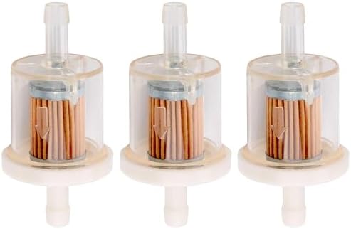 Amazon.com: Universal 40 Micron 1/4 Inline Fuel Filter for Briggs ...