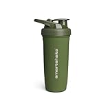 ・ブランド:SmartShake・製造元:Smart Shake（スマートシェイク）・モデル:kss2504・高品質ステンレスシェイカー　混ぜ残り・ニオイを最小限に・マットラバー仕上げのスタイリッシュデザイン・重さわずか170g、ハントルー...