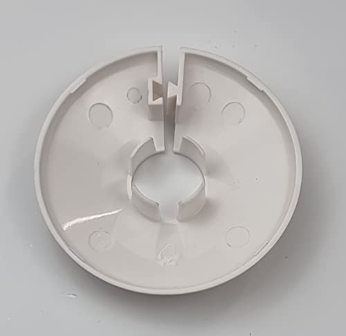 Manissa 12 Pack White 15mm Pipe Collars Pipe Flanges for 15mm Pipe ...