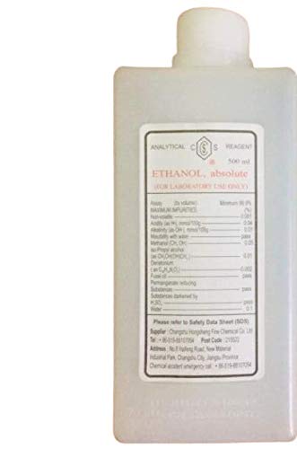 Aaradhya Traders Ethyl Alcohol aka Ethanol,absolute, 99.99% pure 500 ml ...