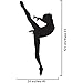 Amazon.com: Stickerbrand Vinyl Wall Art Decal Sticker Ballet Dancer ...