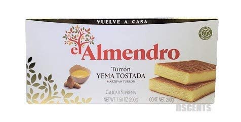 Turrón de natillas de yema de huevo tostado dulce – Tostada Turron de ...