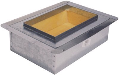 Master Flow 12 in. x 6 in. Ductboard Insulated Register Box - R6 ...