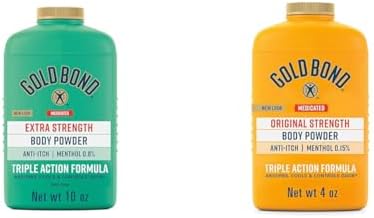 Amazon.com: Gold Bond Medicated Talc-Free Extra Strength 10 oz ...