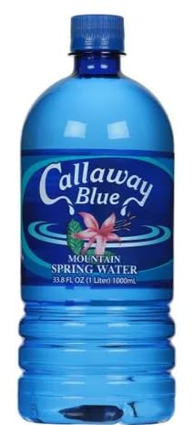 Amazon.com : CALLAWAY BLUE Spring Water 1 Ltr, 1 Liter : Everything Else