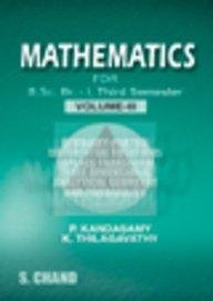 Buy MATHEMATICS FOR B. SC. BRANCH - I VOL III: Differential Equations ...