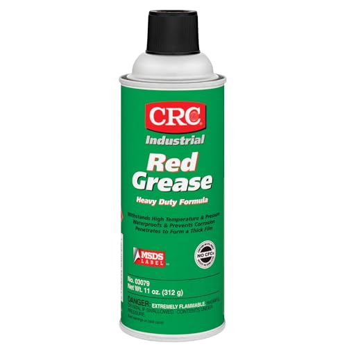 CRC Red Grease - 16-oz. aerosol red Grease Heavy Duty Formula [Set of ...