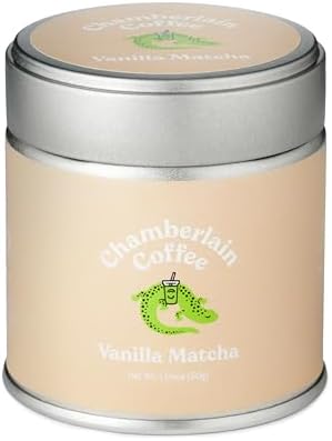 Amazon.com: Chamberlain Coffee Vanilla Matcha Green Tea Powder ...