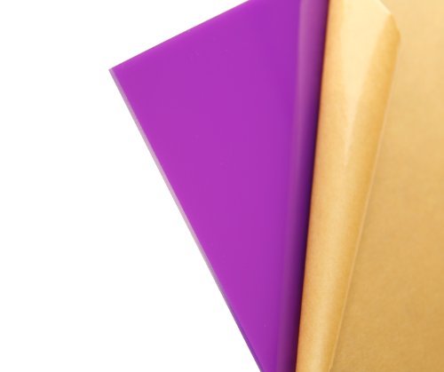 Amazon.com: Translucent Purple Acrylic Sheet #2287 1/8" x 5" x 10 ...